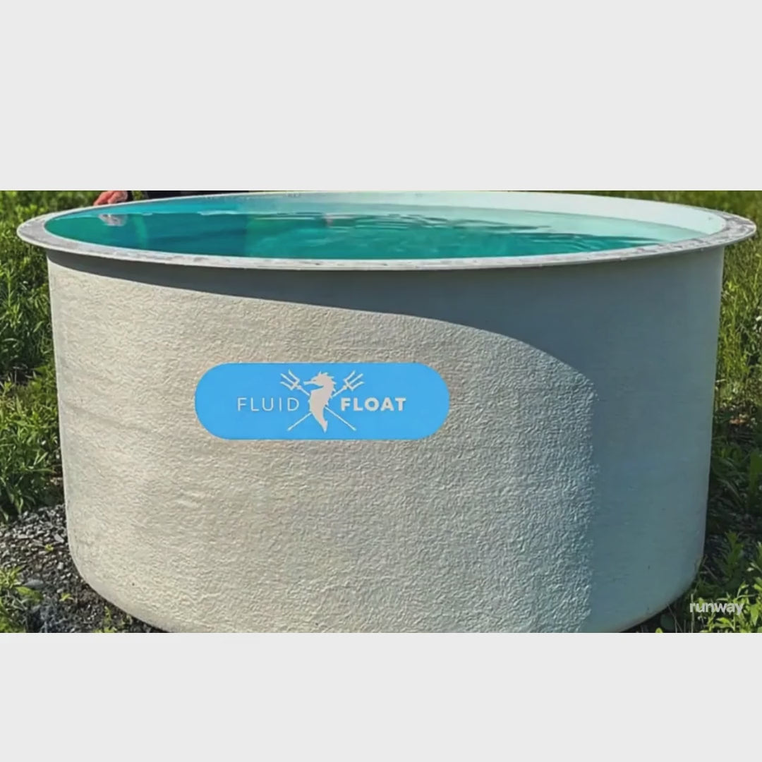 Fluid Float Cold & Hot Fiberglass Tubs | Fluid Float & Sauna